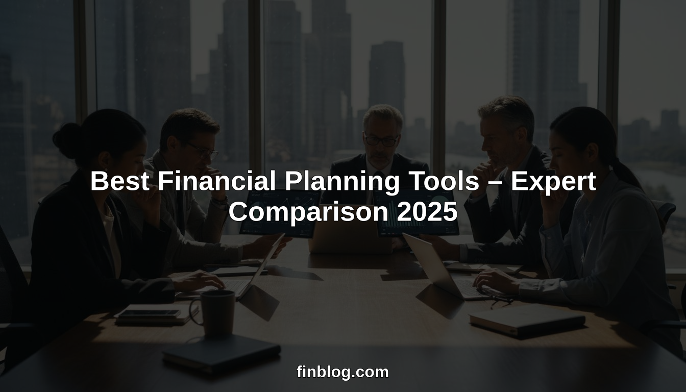 Best Financial Planning Tools – Expert Comparison 2025 - Finblog